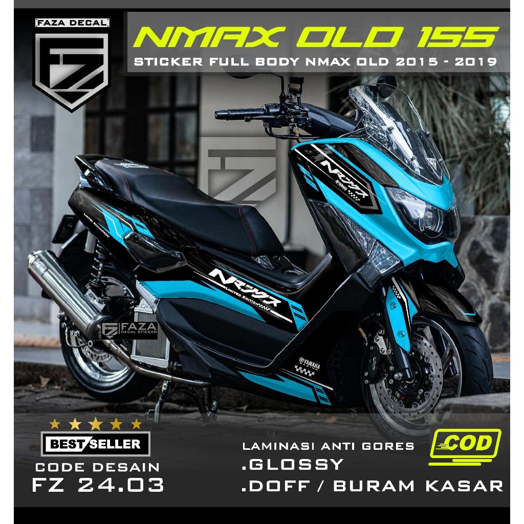 Jual DECAL STIKER NMAX OLD FULL BODY SIMPEL GRAFIS TERBARU - STICKER ...