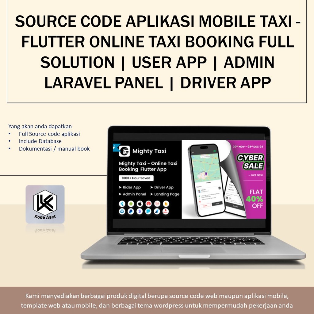 Jual SOURCE CODE APLIKASI MOBILE TAXI - FLUTTER ONLINE TAXI BOOKING ...