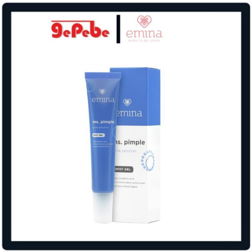 Jual Emina Ms Pimple Acne Solution Spot Gel 15ml | Shopee Indonesia