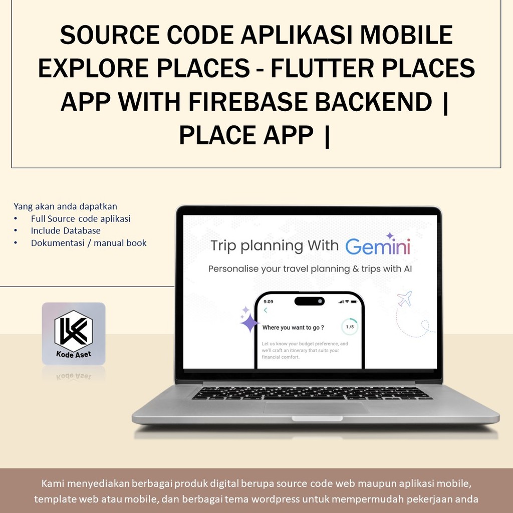 Jual SOURCE CODE APLIKASI MOBILE EXPLORE PLACES - FLUTTER PLACES APP WITH FIREBASE BACKEND ...