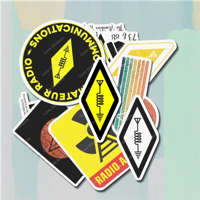 Jual International Symbol Of Amateur Radio 5PCS Stickers for Living ...