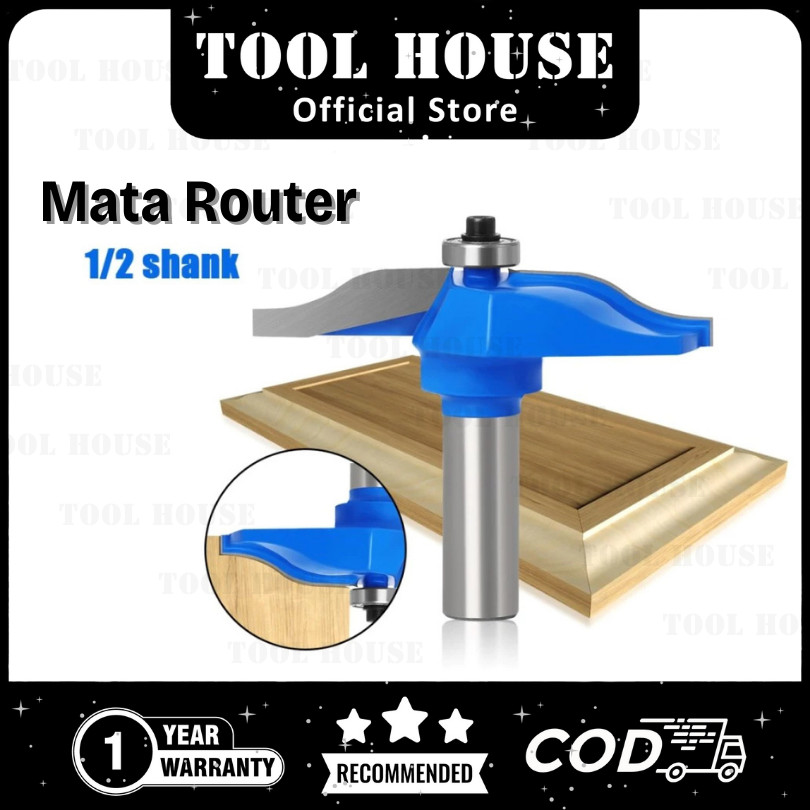 Jual Tool House [Garansi Toko 1 Tahun] 1/2 12mm Shank Mata Router ...