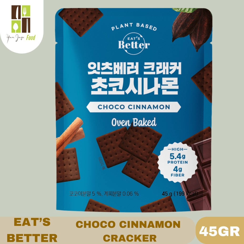 Jual Eat’s Better Cracker - Choco Cinnamon / Cracker / Baked - Rasa ...