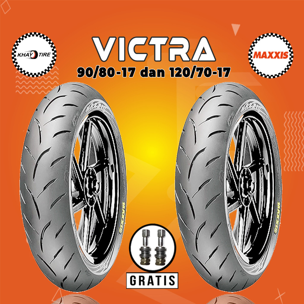 Jual Paket Ban Motor MX KING - SUPRA GTR MAXXIS VICTRA 90/80-17 + 120/ ...