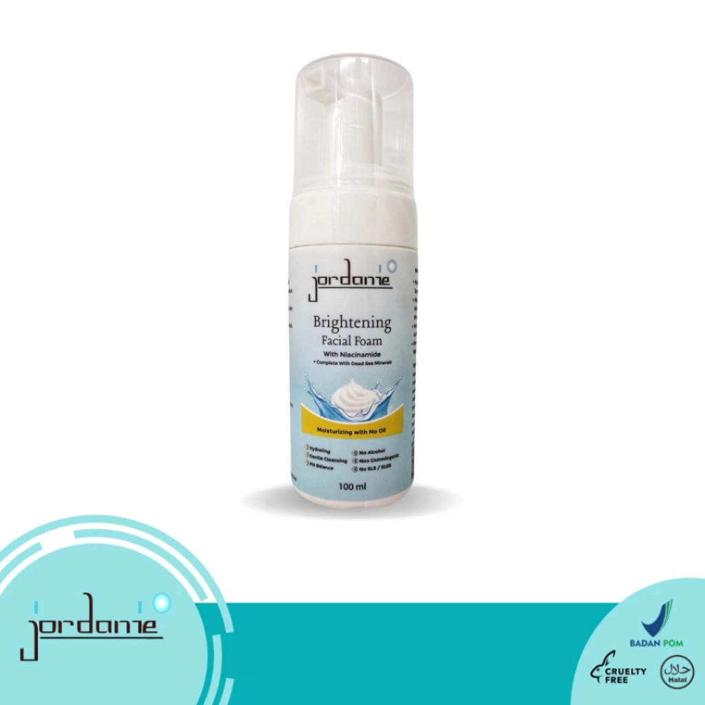 Jual HAVILLA Jordanie Brightening Facial Foam with Niacinamide - 100 ml ...