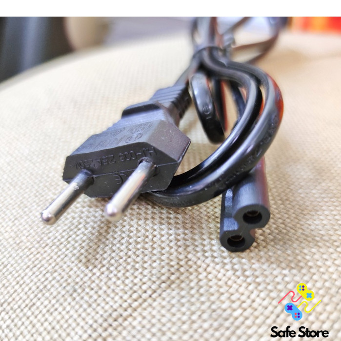 Jual KABEL POWER 2 LUBANG / KABEL POWER PRINTER ANGKA 8 | Shopee Indonesia