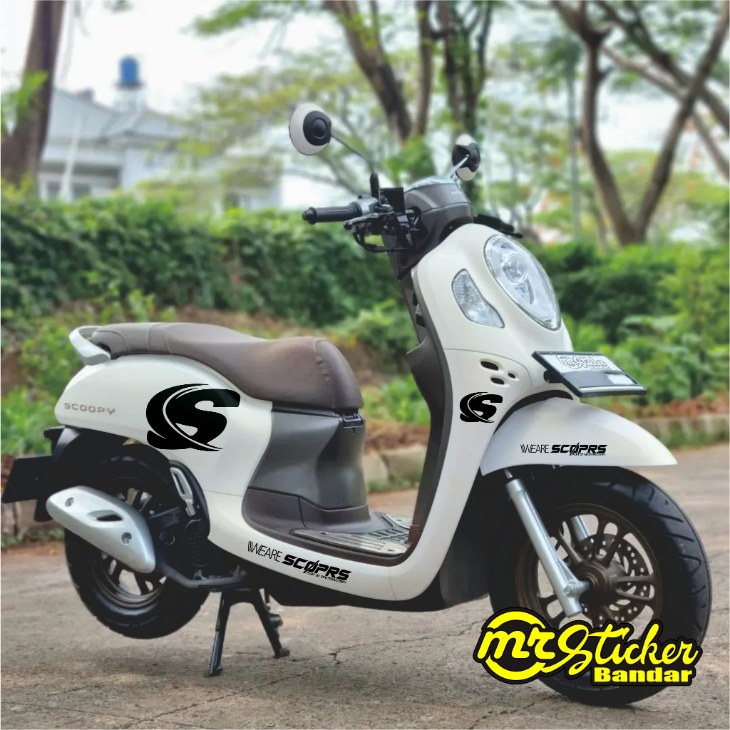 Jual Decal Scoopy full body Dekal Sticker Scoopy Karbu New Fi Baru 2021 PRESTIGE Simple Abu-abu ...