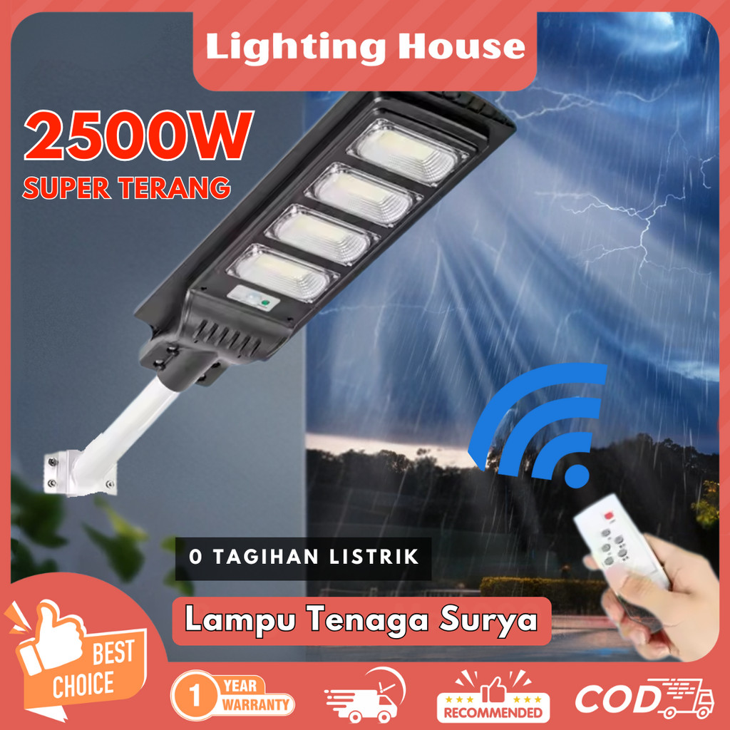 Jual LIGHTING HOUSE(GARANSI 1 TAHUN) Lampu Jalan Tenaga Surya Matahari ...