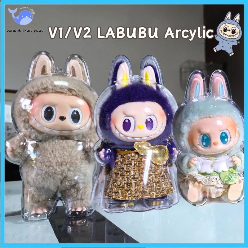Jual [Pengiriman Jakarta] Labubu Macaron Akrilic Hard Case Cover ...