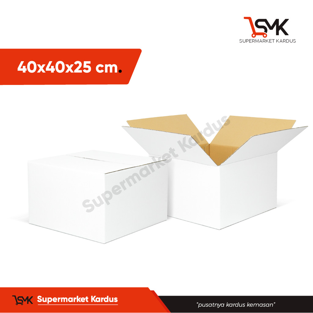 Jual Box 40x40x25 ( MACE ) Kardus/Kemasan/Box/Packing/Amdk/Normal/A1 ...