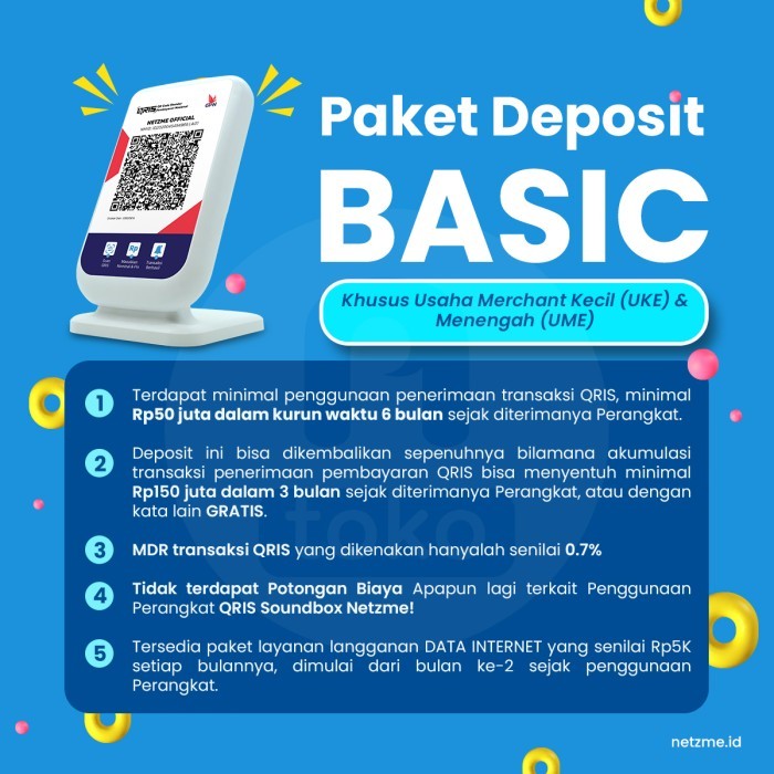 Jual QRIS Soundbox Netzme | Solusi Pembayaran QRIS Khusus UMKM (Wajib ...