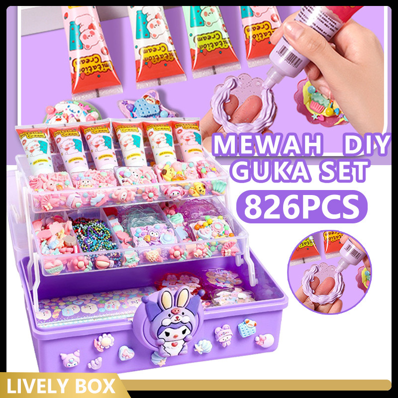 Jual Set DIY Gantungan Kunci Diy Deco Cream Set / Merangsang ...