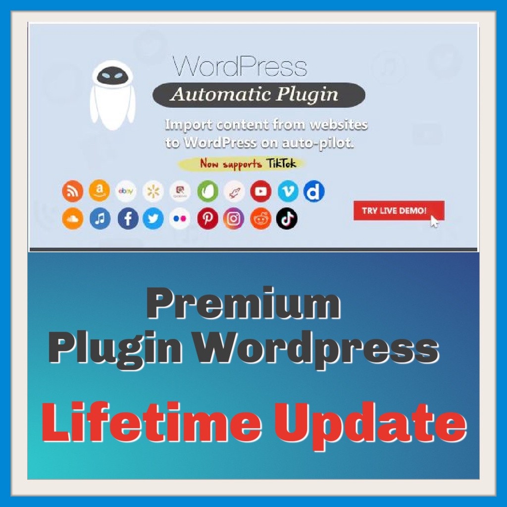Jual WP Automatic Plugin - WordPress Automatic Plugin | Shopee Indonesia