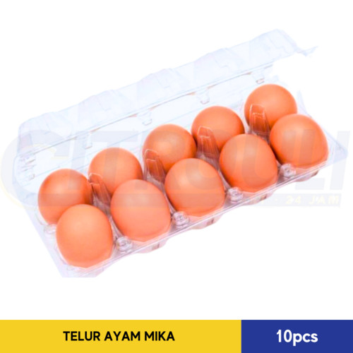 Jual TELUR AYAM MIKA 10pcs | Shopee Indonesia