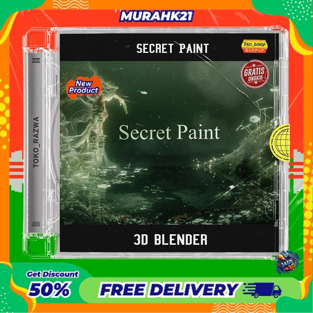 Jual 3D Blender - Secret Paint - 010425 NEW BLENDER ADDONS | Shopee ...