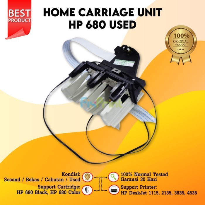 Jual Home Cartridge HP 680, Carriage Unit Printer HP Deskjet 2135 2130 ...