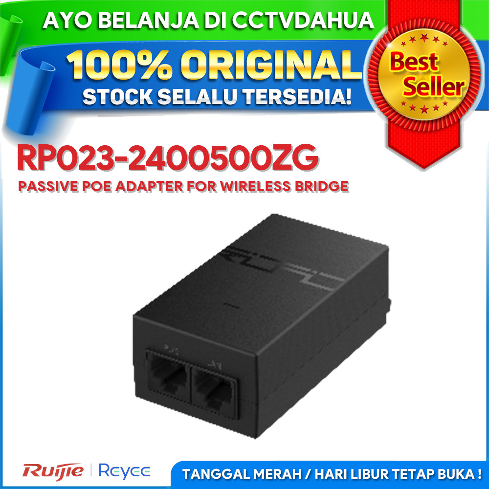 Jual RUIJIE REYEE RP023-2400500ZG PASSIVE POE ADAPTER FOR WIRELESS ...