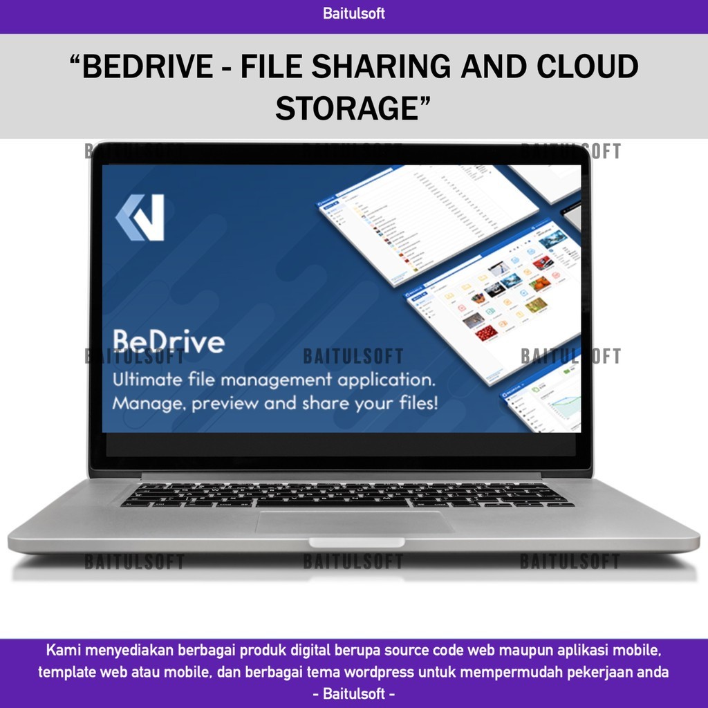 Jual SOURCE CODE APLIKASI WEB BEDRIVE - FILE SHARING AND CLOUD STORAGE D267 BAITULSOFT | Shopee ...