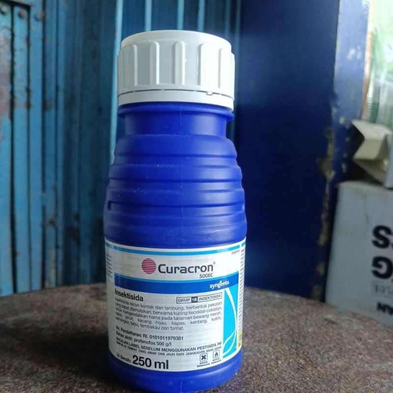 Jual Insektisida Curacron 500 EC (profenofos 500 g/l) 250 mL | Shopee ...