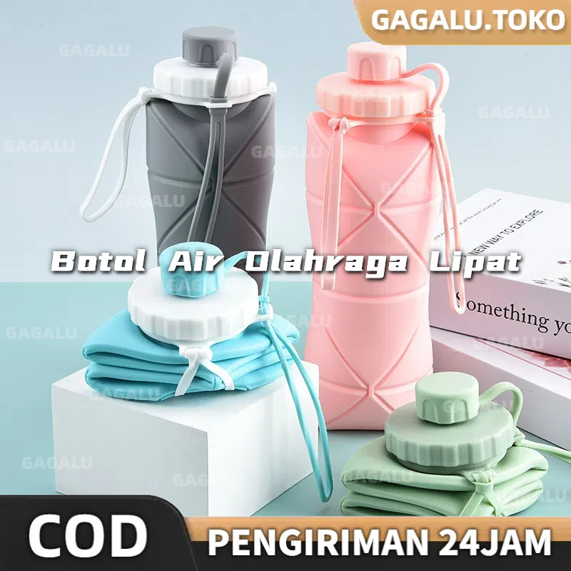 Jual Botol Air Olahraga Lipat Botol Air Lipat Botol Yoga Berkualitas ...