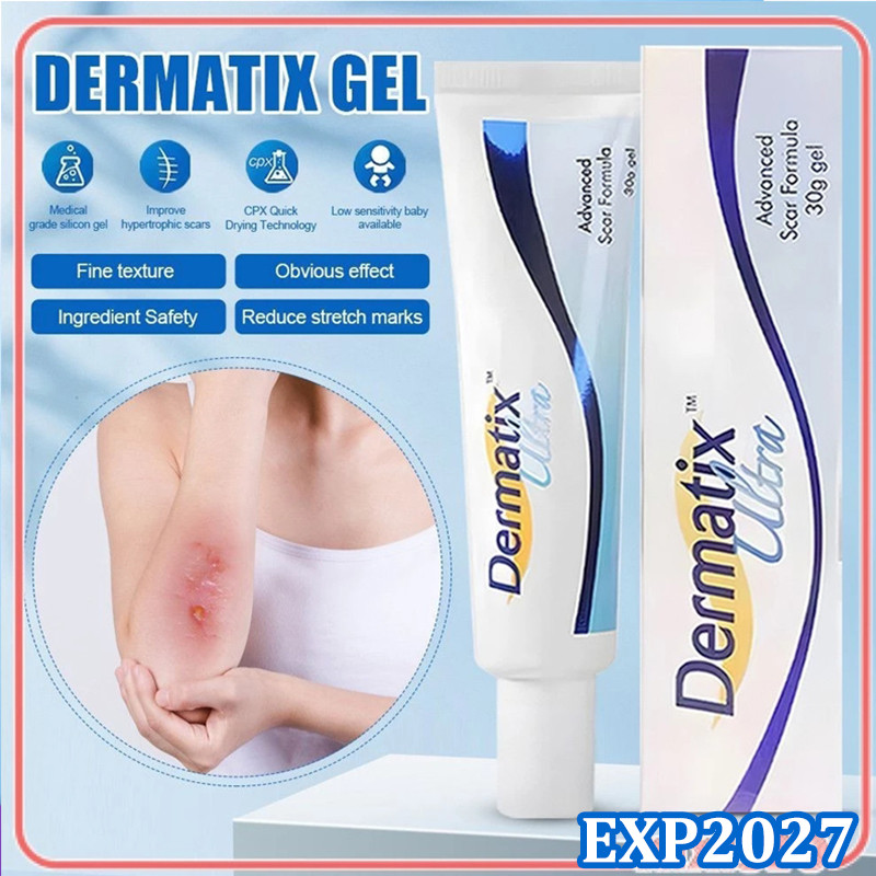 Jual 【COD ORI】Dermatix Ultra Scar Gel Formula Gel 15g /Salep Penghilang ...