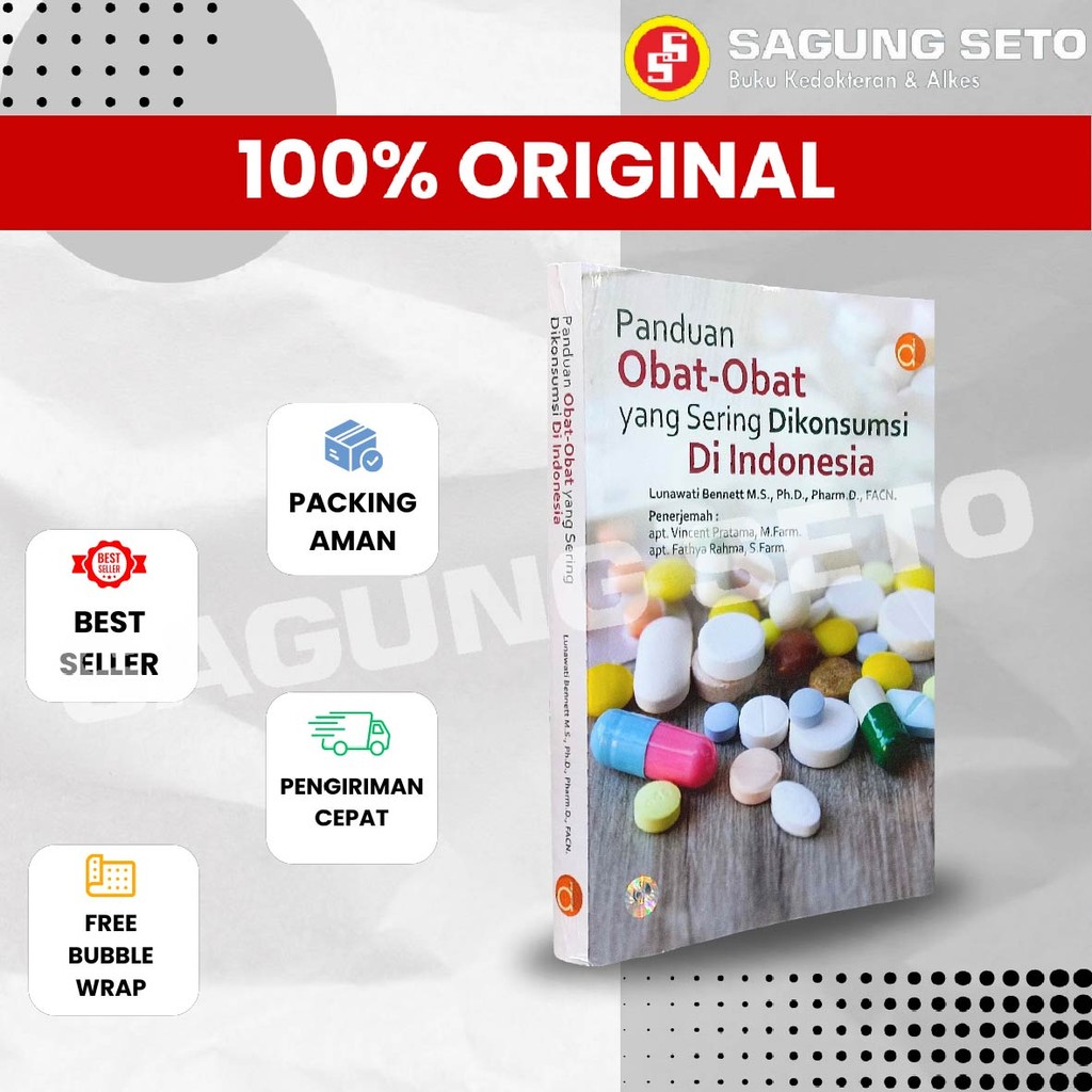 Jual PANDUAN OBAT-OBAT YANG SERING DIKONSUMSI DI INDONESIA-LUNAWATI/FARMASI | Shopee Indonesia