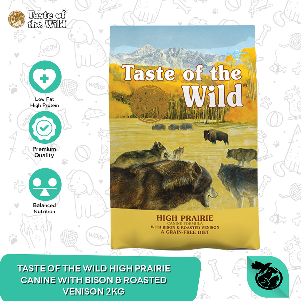 Jual Taste of the Wild High Prairie Canine Recipe Roasted Bison ...