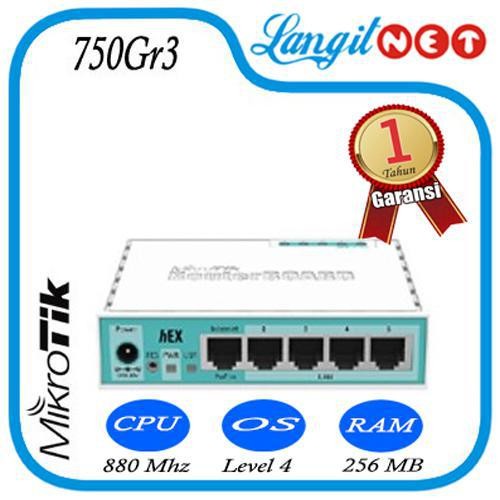 Jual MIKROTIK RB 750Gr3 hEX | Shopee Indonesia
