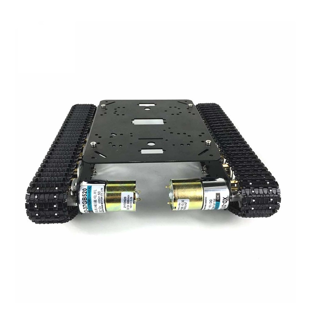 Jual Metal robot tank car chassis tracked vehicle track crawler ...