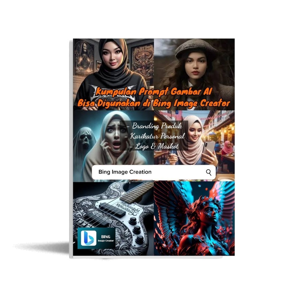 Jual Kumpulan Prompt Gambar AI untuk Bing Image Creator - Share Prompt ...