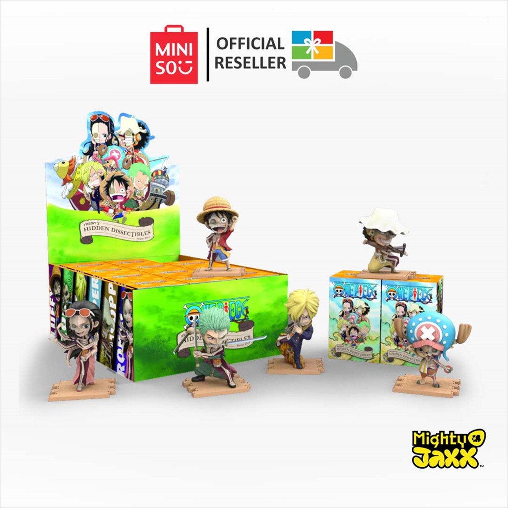 Jual MINISO x Mighty Jacxx Fun Boxx One Piece Blind Box Seri 1 | Shopee ...