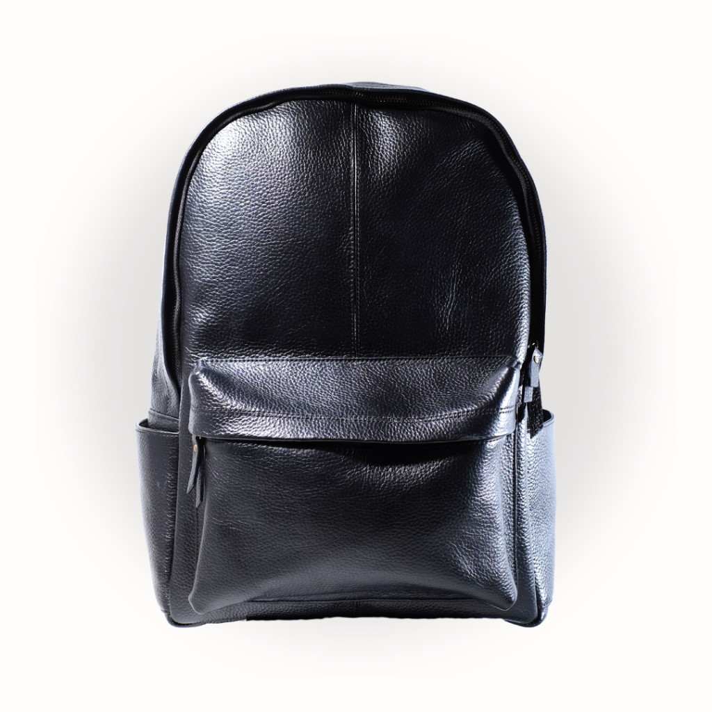 Jual VOYEJ Ark Backpack Black - Backpack Full Kulit Asli | Shopee Indonesia