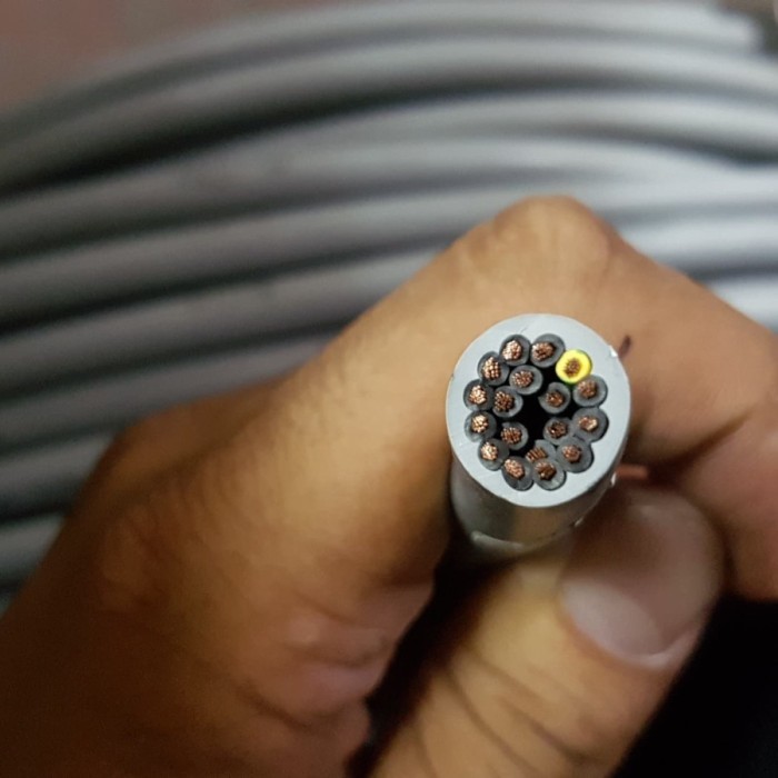Jual Kabel Kontrol Serabut YSLY-JZ 18x0,5 / 18x0.5 mm Meteran / Eceran ...