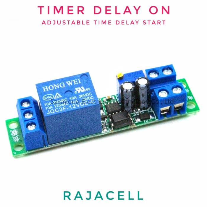 Jual Timer Delay ON Adjustable Time Auto delay Relay 12V Speaker ...