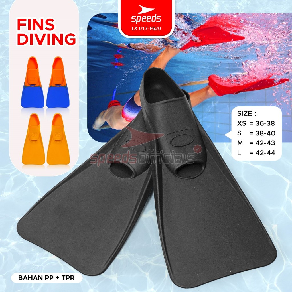 Jual SPEEDS Kaki Katak Kaki Selam Kaki Kodok Lentur Diving Fins Alat Snorkeling Menyelam 017 ...