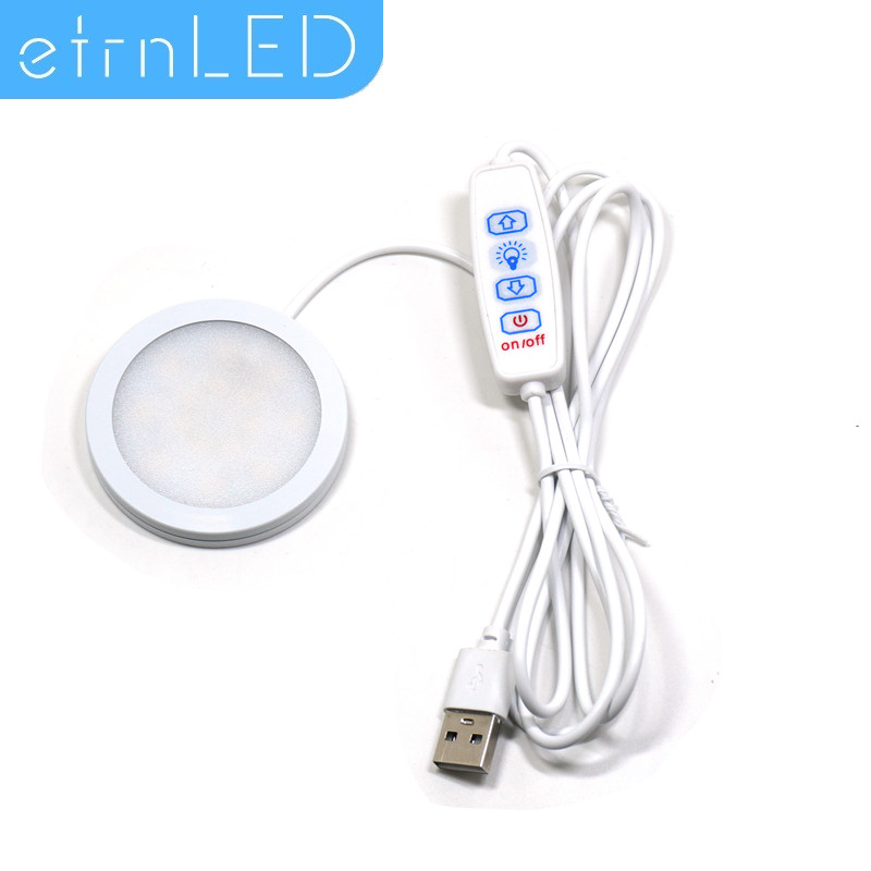 Jual etrnLED Dimmable USB LED Ceiling Spotlights Mini Slim Surface ...