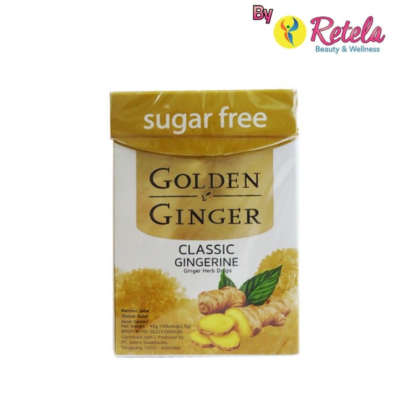 Jual GOLDEN GINGER CLASSIC 45G | Shopee Indonesia
