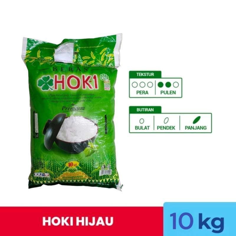Jual Topi Koki Beras HOKI Hijau 10 kg | Shopee Indonesia