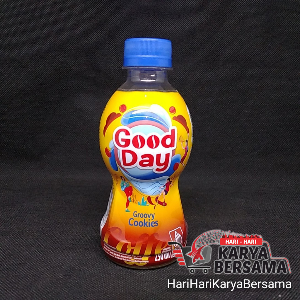 Jual MINUMAN KOPI INSTAN GOOD DAY GROOVY COOKIES COFFEE 250ML | Shopee ...