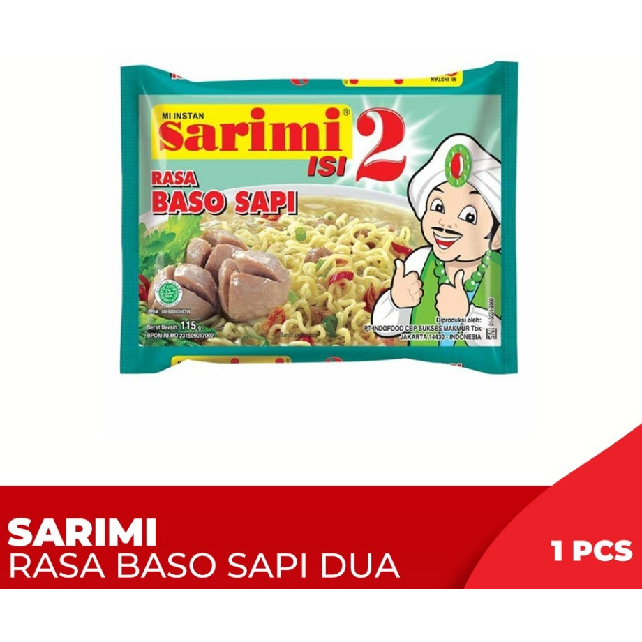 Jual Sarimi Rasa Baso Sapi Dua - indofood | Shopee Indonesia