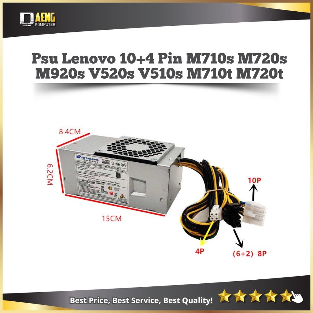 Jual Power Supply Power Suplay PSU Pc Merk Lenovo ThinkCentre M700 M800 ...