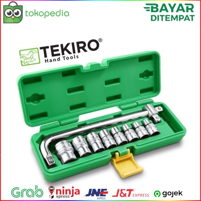 Jual TEKIRO KUNCI SOK SET 24PCS 8MM - 32MM / KUNCI SHOCK / TOOLS SET ...