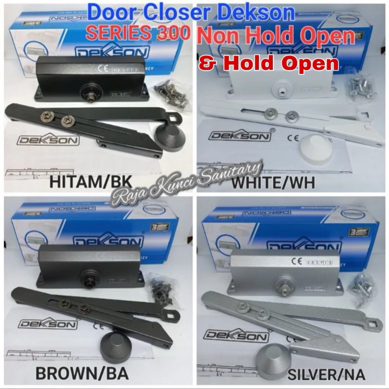 Jual Door Closer Dekson/ Hold Open/ Non Hold Open/ HO/ NHO/ Series 300 ...