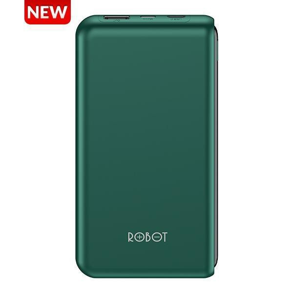 Jual PowerBank ROBOT 10000mAh RT180-RT12 Dual Input Port Type C & Micro ...