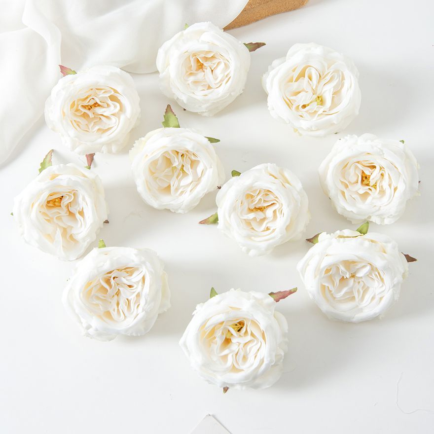 Jual 50pc Artificial Flowers Silk Peony Home Vase Table Party Wedding ...