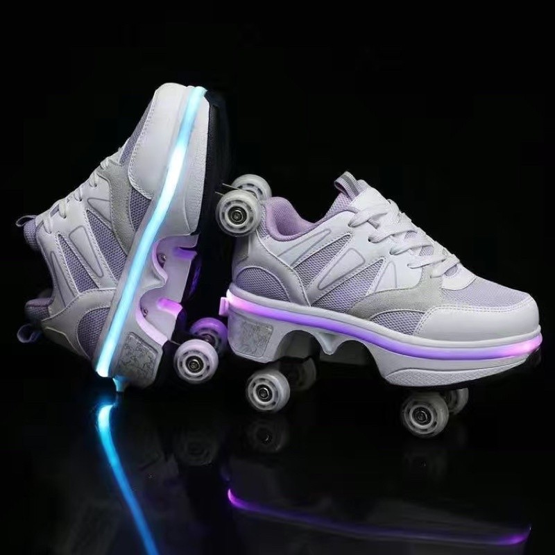 Jual PROMO AMBYAR!!! LED KICK ROLLER SHOES ( Pre-Order 30harian ...