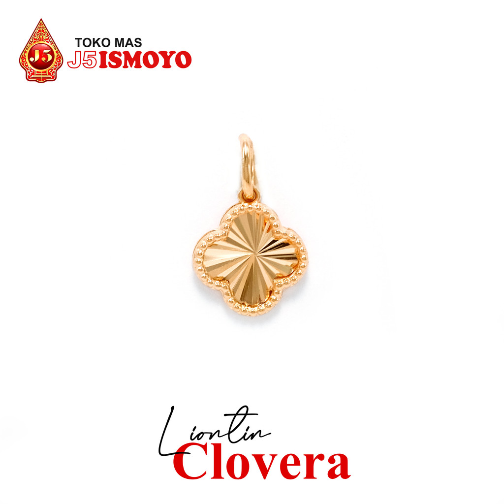 Jual Liontin Emas Mas Asli Model Clovera J5 Ismoyo | Shopee Indonesia