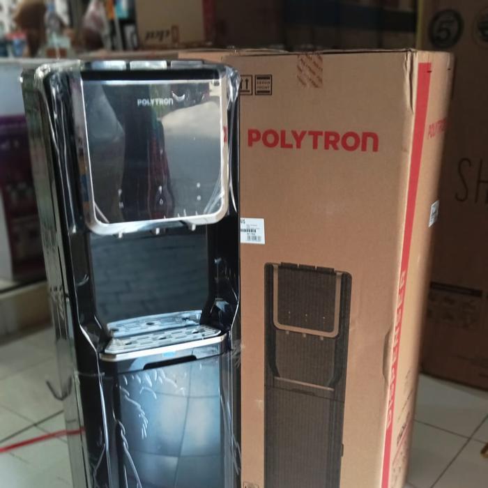 Jual dispenser polytron pwc 615 black galon bawah | Shopee Indonesia