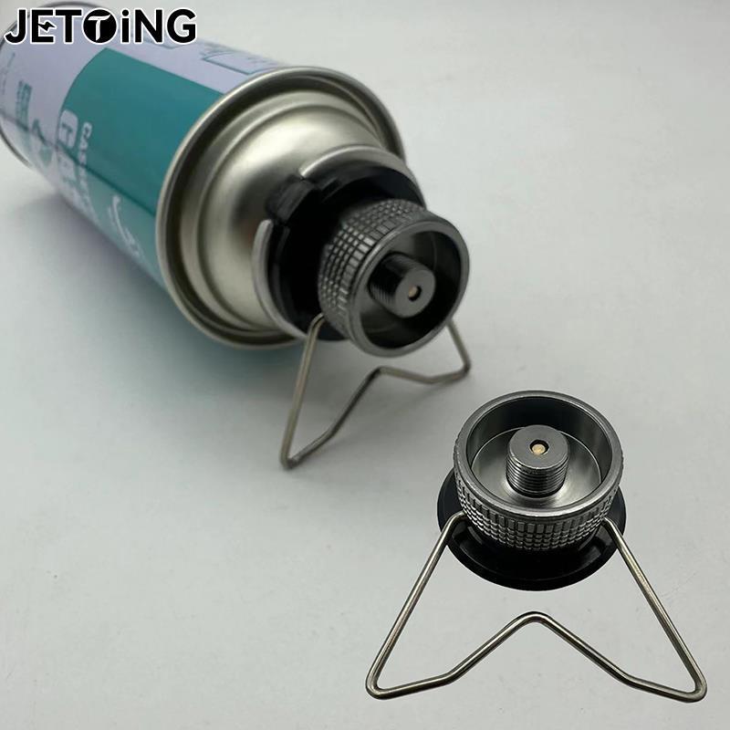 Jual Butane Adapter With Bracket Gas Cartridge Head Conversion Adapter ...