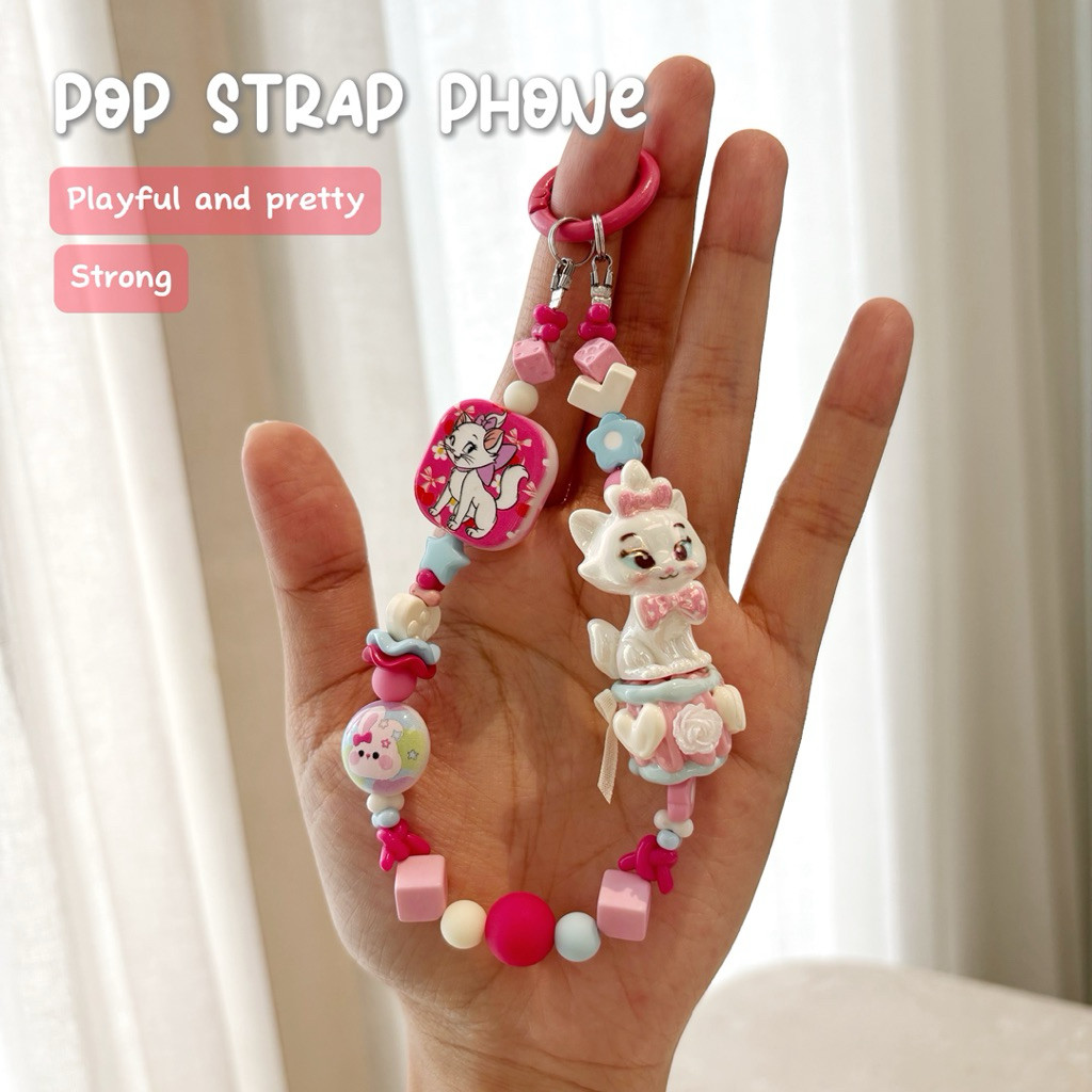 Jual POP! 3D Gantungan Tali Hp Phone Straps Gantungan Hp Aesthetic ...